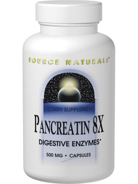 Pancreatin 8X, 100 ct – Chinese Herbs Direct