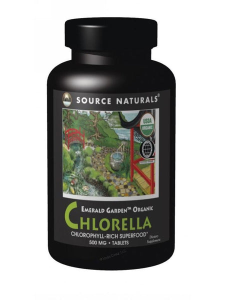 Emerald Garden Organic Chlorella, 200mg, 300 ct – Chinese Herbs Direct